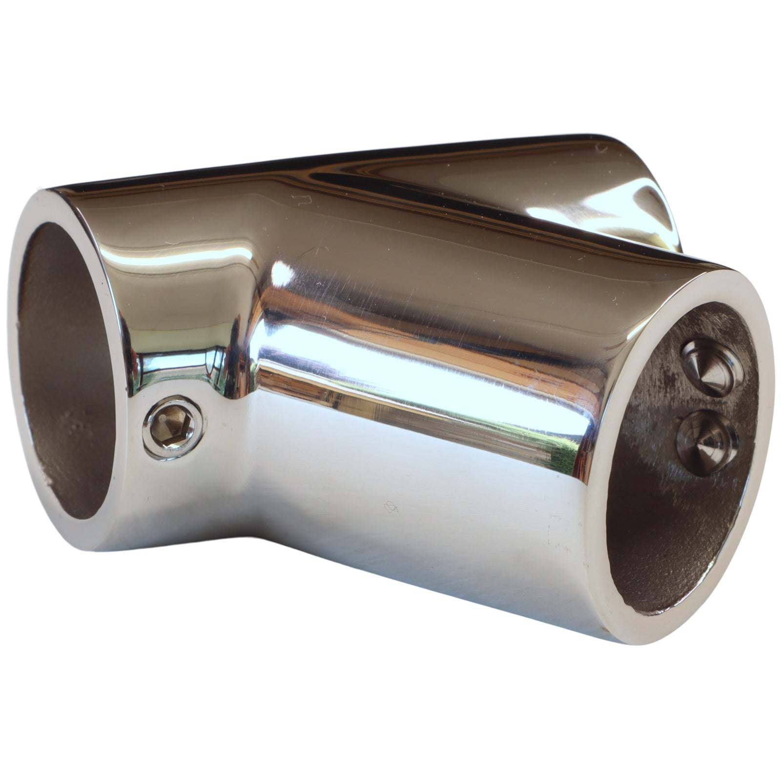 Tubular 60-Degree T-Fitting (Tee Fitting) for 22mm tube, Joins Tubing ...