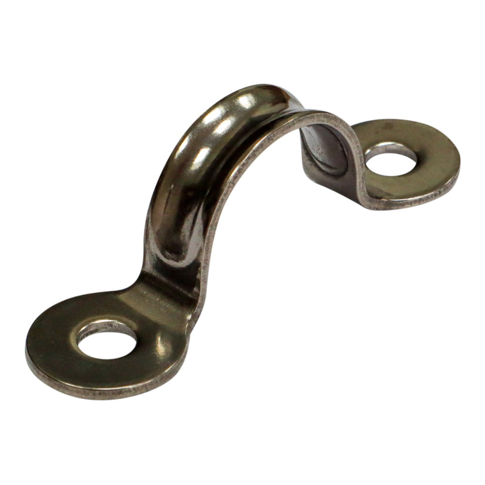 Screw-Down Lacing Eye Bracket, With Smooth Finish in A4 Stainless Stee ...