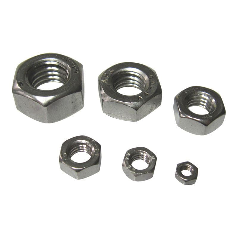 A4 Stainless Steel Nuts Standard Metric Threaded Rust-Proof ...