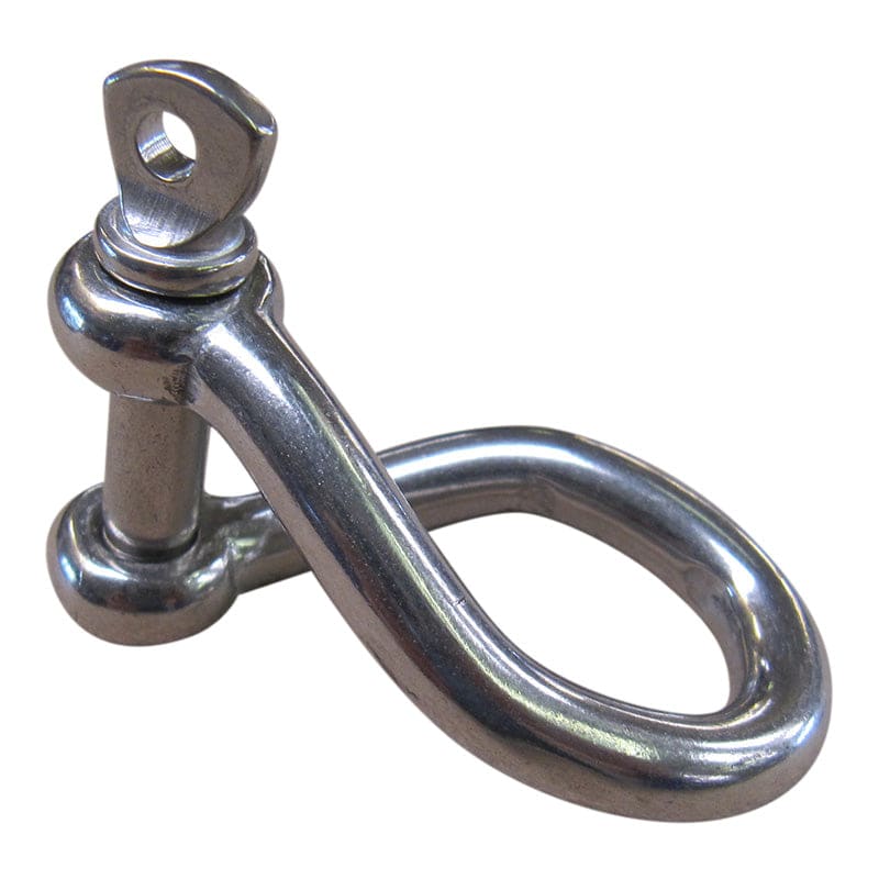 Stainless Steel Twisted D-Shackle Made From 316-Grade – Architectural ...